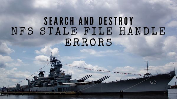 Automatically Resolve Nfs Stale File Handle Errors